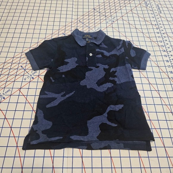 Polo Ralph Lauren | Shirts & Tops | Euc 3t Polo Ralph Lauren Blue Camo ...